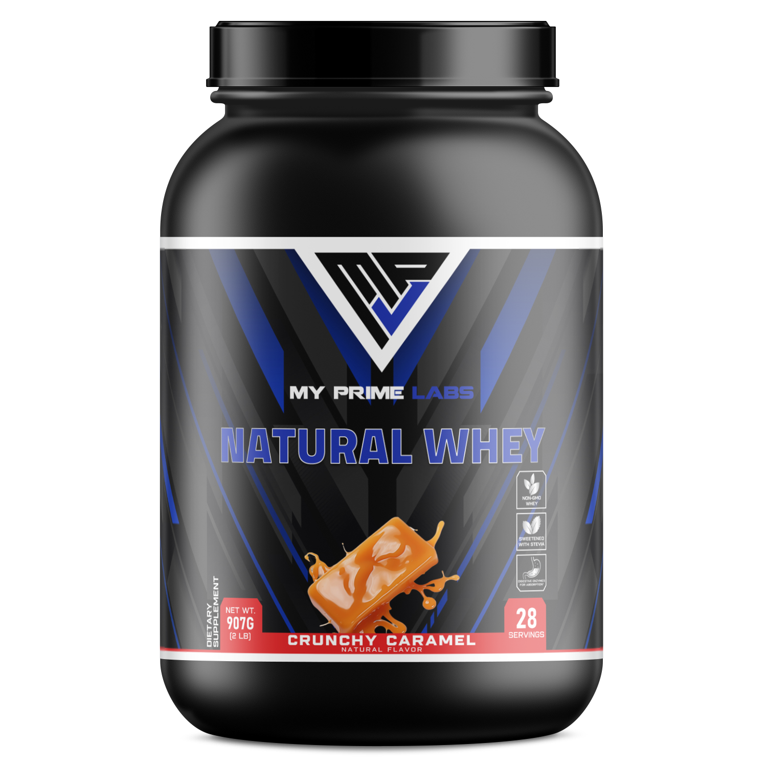Natural Whey (Crunchy Caramel) – My Prime Labs